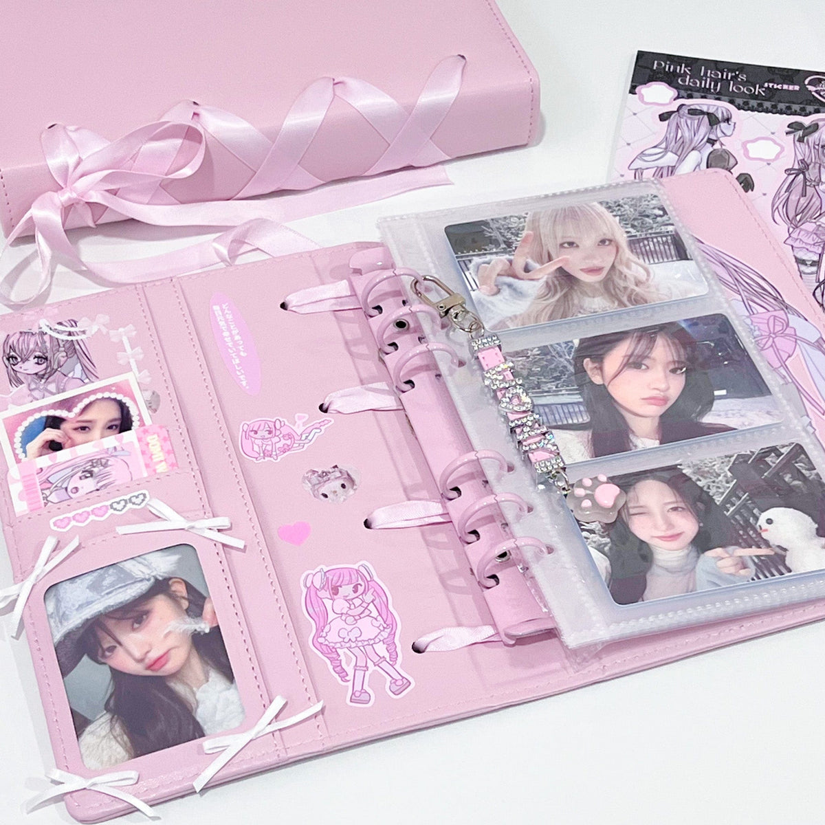 MINS STUDIOS Ballerina Photocard Binder + Pages – Mins Studios