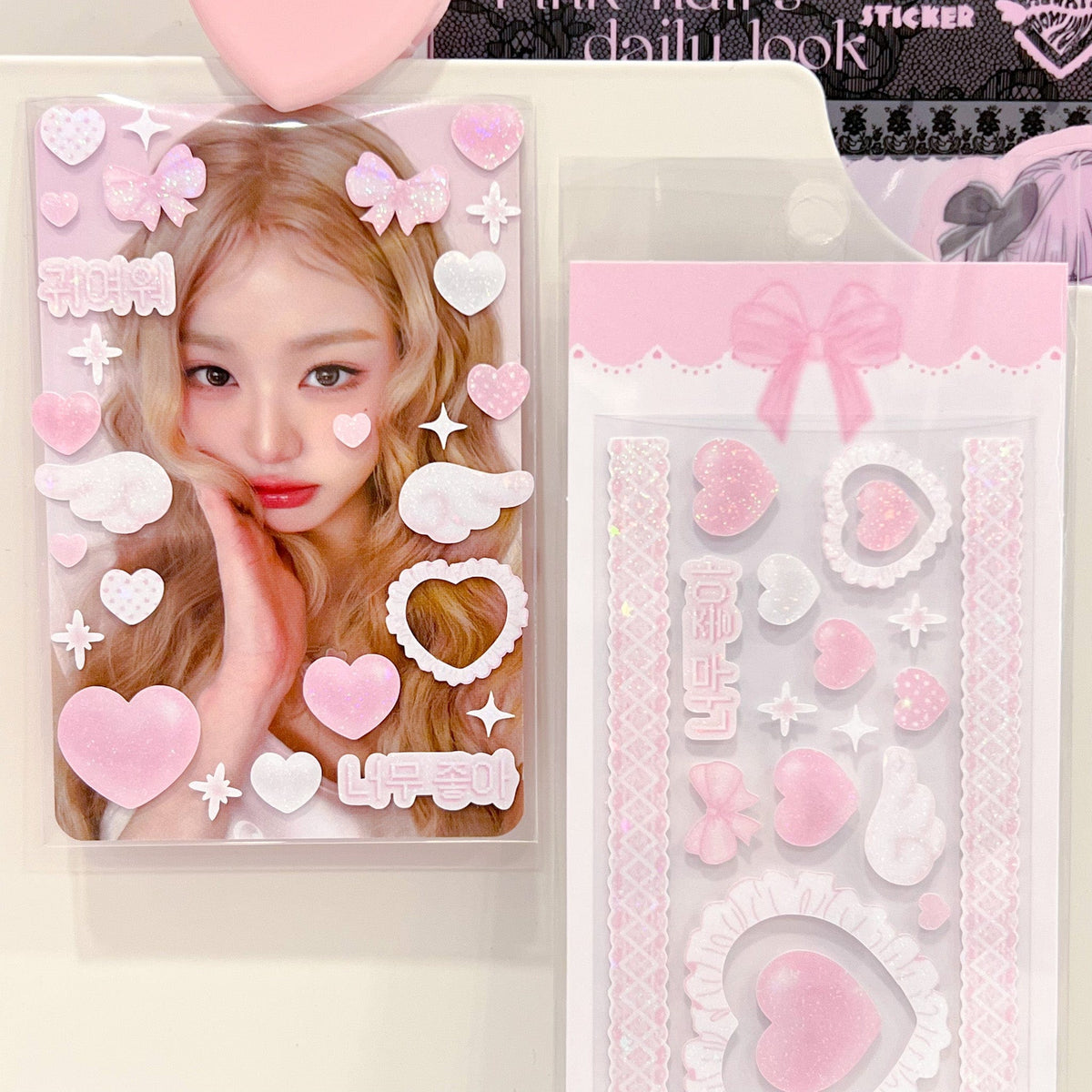 MINS STUDIOS Sweetheart Deco Sticker *2025 Renewal* – Mins Studios